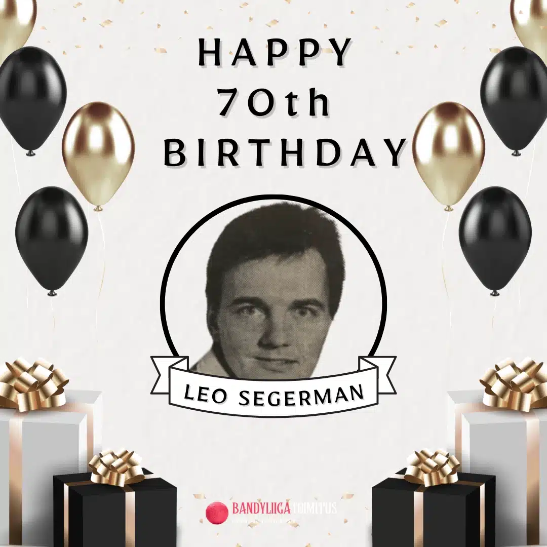 Leo Segerman 70 vuotta - www.bandyliiga.fi
